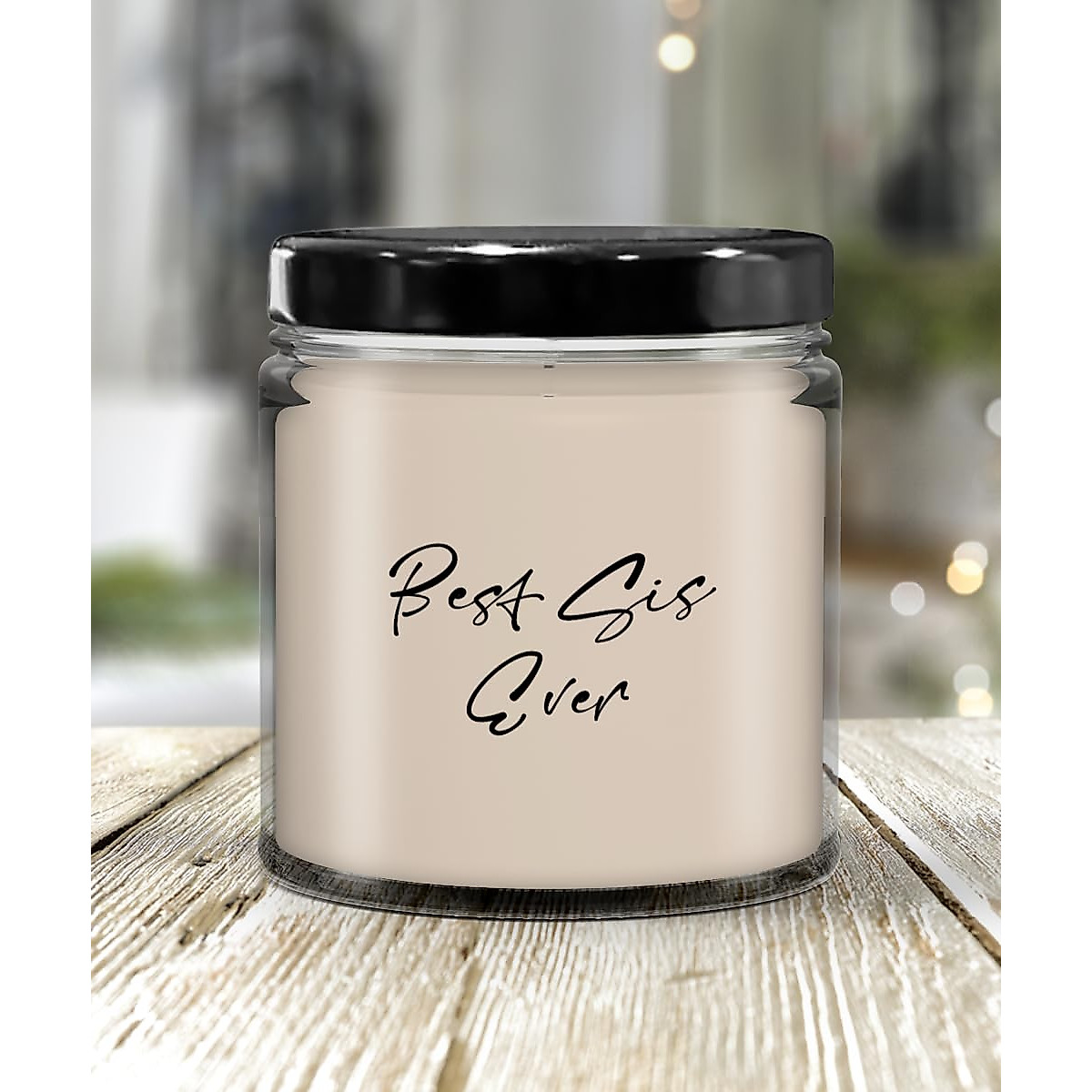 Best Sis Ever Candle Vanilla Scented Soy Wax 9oz Candle