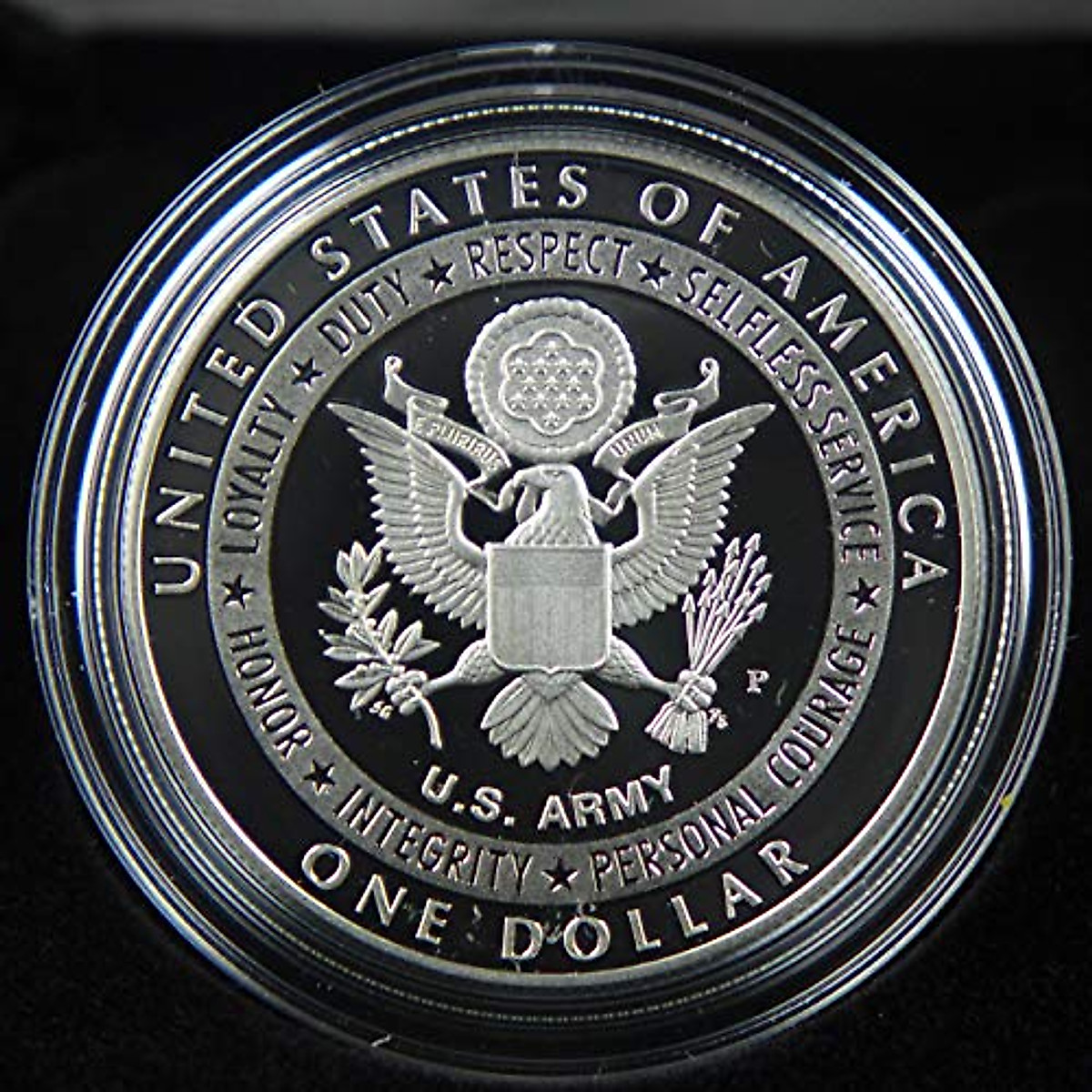 2011 P United States Army Commemorative Coin United States Army Commemorative Proof Silver Dollar Coin. $1 Proof US Mint DCAM