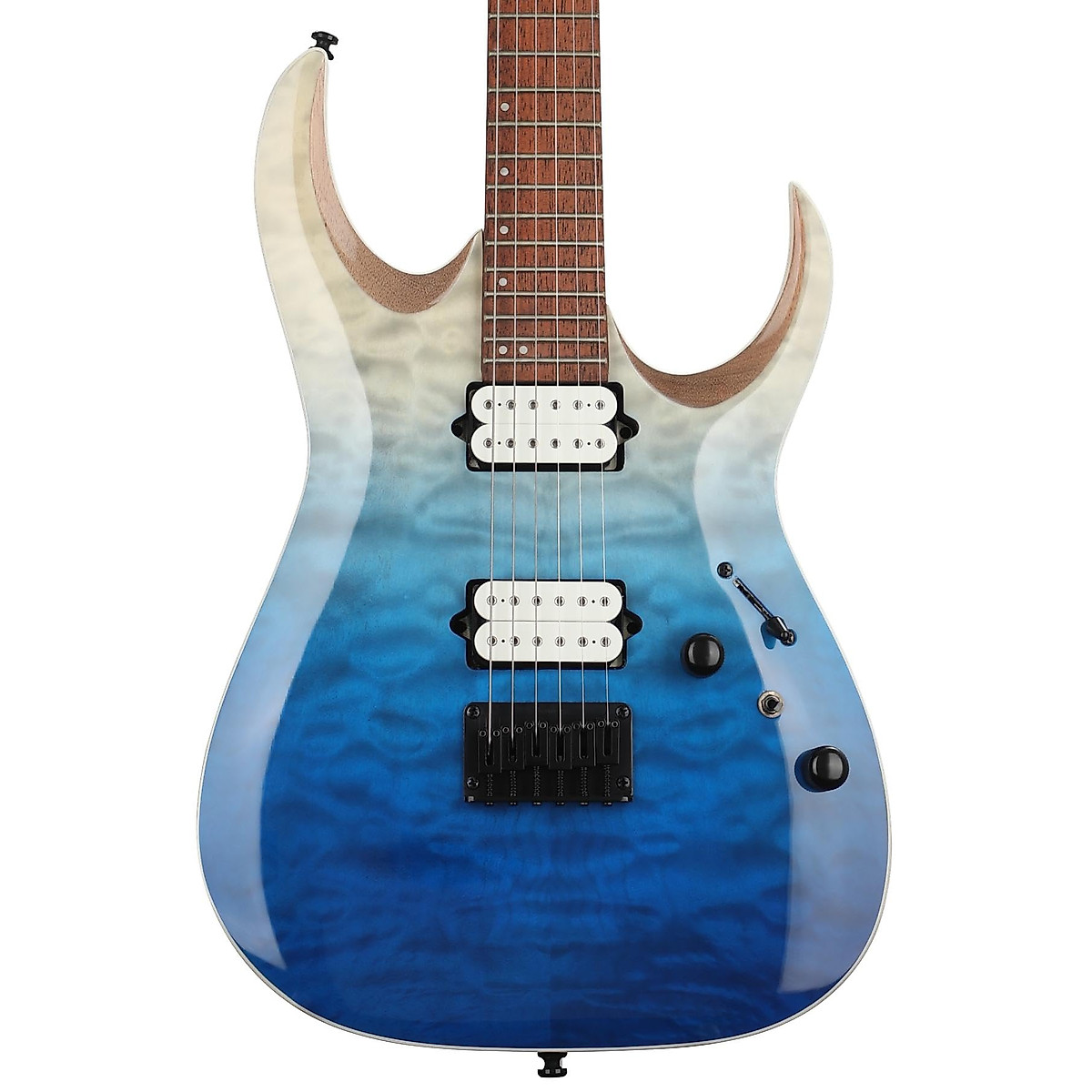 Ibanez High Performance RGA42HPQM Electric Guitar - Blue Iceberg Gradation