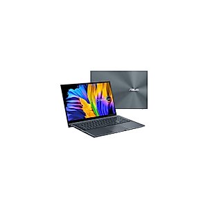 ASUS 2023 Zenbook Pro 15 OLED FHD Touchscreen PC 8-Core AMD Ryzen 9 5900HX NVIDIA GeForce RTX 3050 Ti 4GB GDDR6 16GB DDR4 1TB NVMe SSD WiFi AC USB-C HDMI2.0 Backlit Keyboard Windows 11 Pro w/RE USB