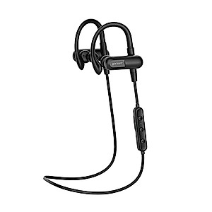 Bluetooth Headphones,30 Hours Playtime Wireless Earbuds,Bluetooth 5.0 Sports Earphones with CVC6.0 Sound Isolation Mic,IPX5 Waterproof,Deep Bass Stereo Wireless Headsets for Gym Running