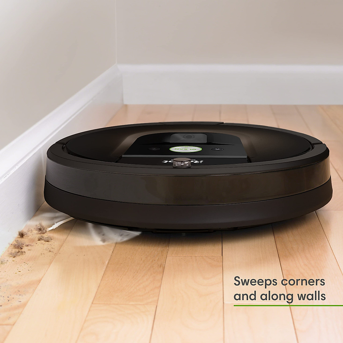 iRobot Roomba 981 Robot Vacuum-Wi-Fi Connected Mapping, Works with Alexa, Ideal for Pet Hair, Carpets, Hard Floors, Power Boost Technology, Black