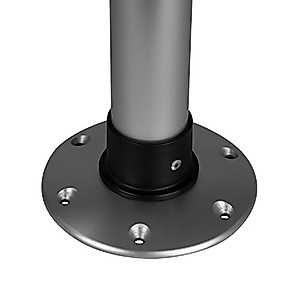 Wise 3070-710 Party Platter Table White with Post