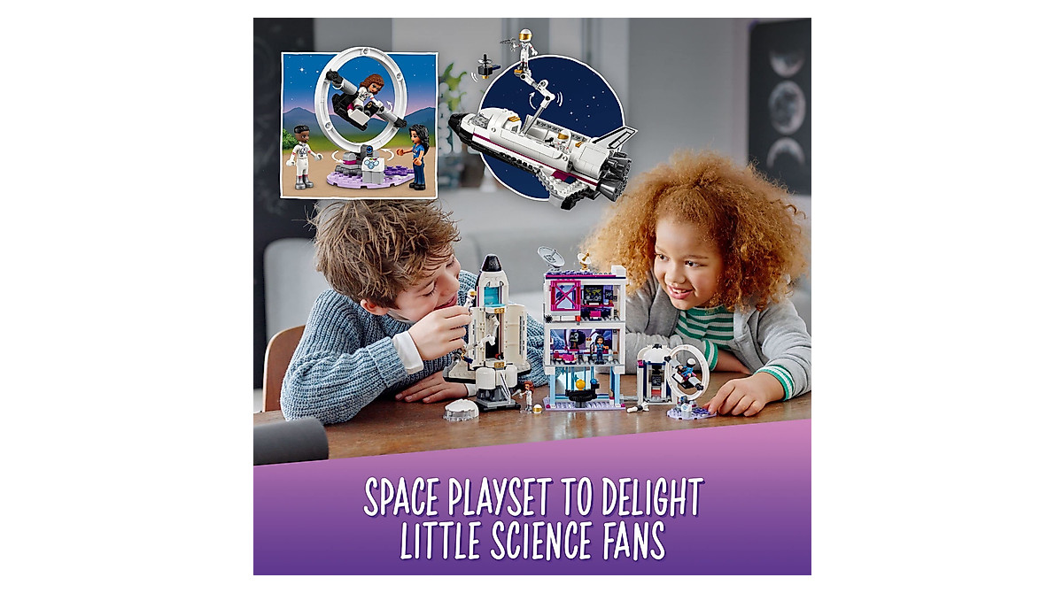 LEGO Friends Olivia’s Space Academy Shuttle Rocket - Toy Fun