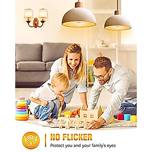 Cnkeeo G9 LED Bulb Warm White 3000K, 4W G9 LED Light Bulbs 40W Halogen Equivalent, 450 Lumen, 360° Beam Angle, Non-Dimmable, No Flicker, 6 Pack Bi-pin G9 Base Bulbs for Chandeliers Home Lighting