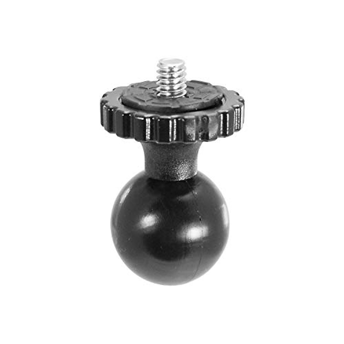 iBOLT 25mm / 1 inch Ball to ¼ 20 Camera Screw Mount Adapter - for All Industry Standard 1 inch / 25 mm mounts