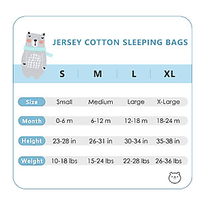 TILLYOU Sleep Sack 1 Pack - Baby Wearable Blanket with 2-Way Zipper, Extra Soft Cotton Sleeveless Sleeping Bag for Infants, 18-24 Months, Nude