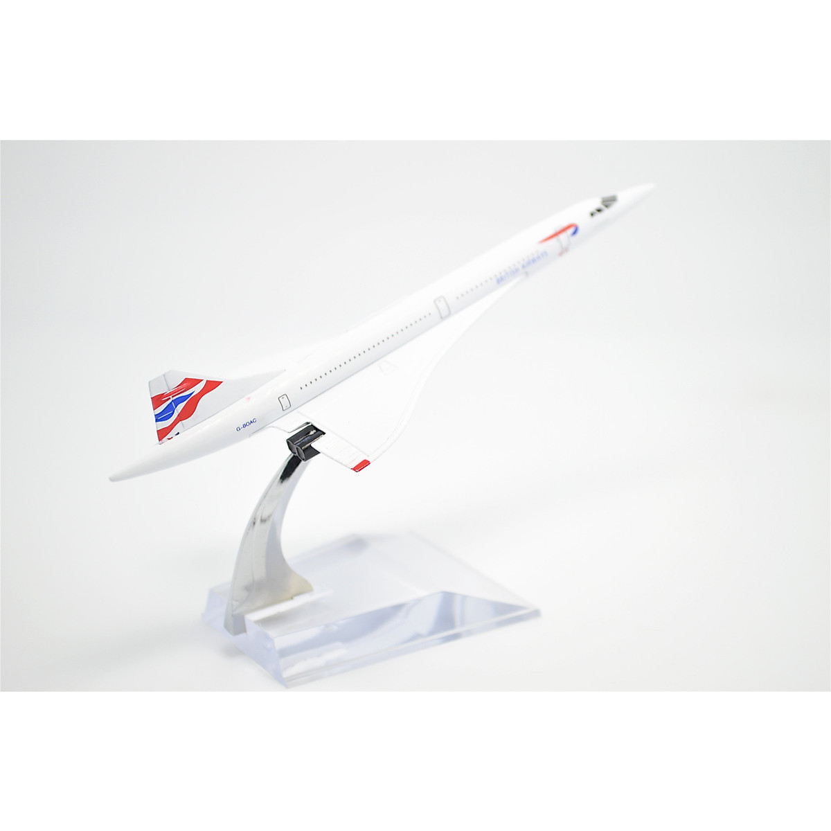 TANG DYNASTY(TM) 1:400 16cm Concorde British Airways Metal Airplane Model Plane Toy Plane Model