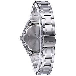 Seiko Women's Essentials Japanese Quartz With Stainless Steel Strap, Silver (Model: SUR633)