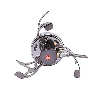 NICHANGHUA Outdoor Camping Gas Burner High Power 3240W Portable Split Mini Gas Stove Outdoor Picnic BBQ Camping Stove Equipment (Color : BRS-51)