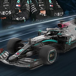 HEBXMF RC Truck 2.4GHz Electric Remote Control Car, 1/18 Scale F1 Racing Car, Strong Magnetic Power Motor Drifting RC Vehicle TPR Hollow Tire The Best Gift for Teenagers