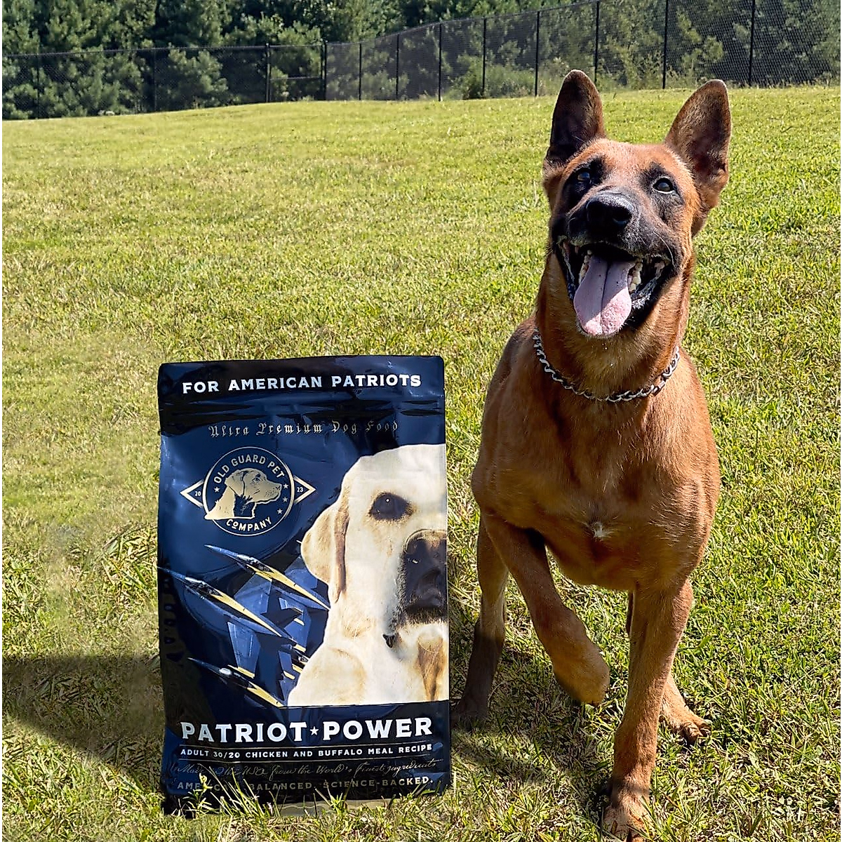 Old Guard Pet Company Patriot Power- Adult 30/20 Chicken and Buffalo Meal Recipe