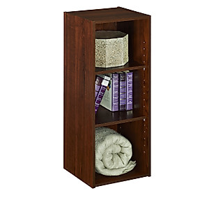 ClosetMaid 1305 3-Shelf Organizer, Dark Cherry