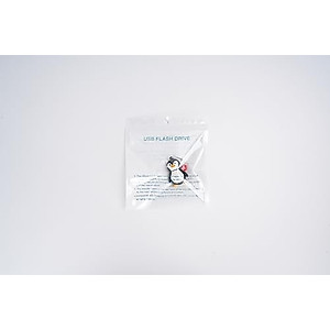 USB Flash Drive 64GB Cute Penguin Model USB Drive Thumb Drives USB 2.0 Memory Stick for External Data Storage