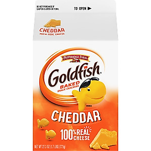 Goldfish Cheddar Cheese Crackers, 27.3 oz Carton
