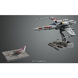 Bandai Hobby Star Wars 1/72 X-Wing Star Fighter Building Kit, Multi, 8" (BAN191406)