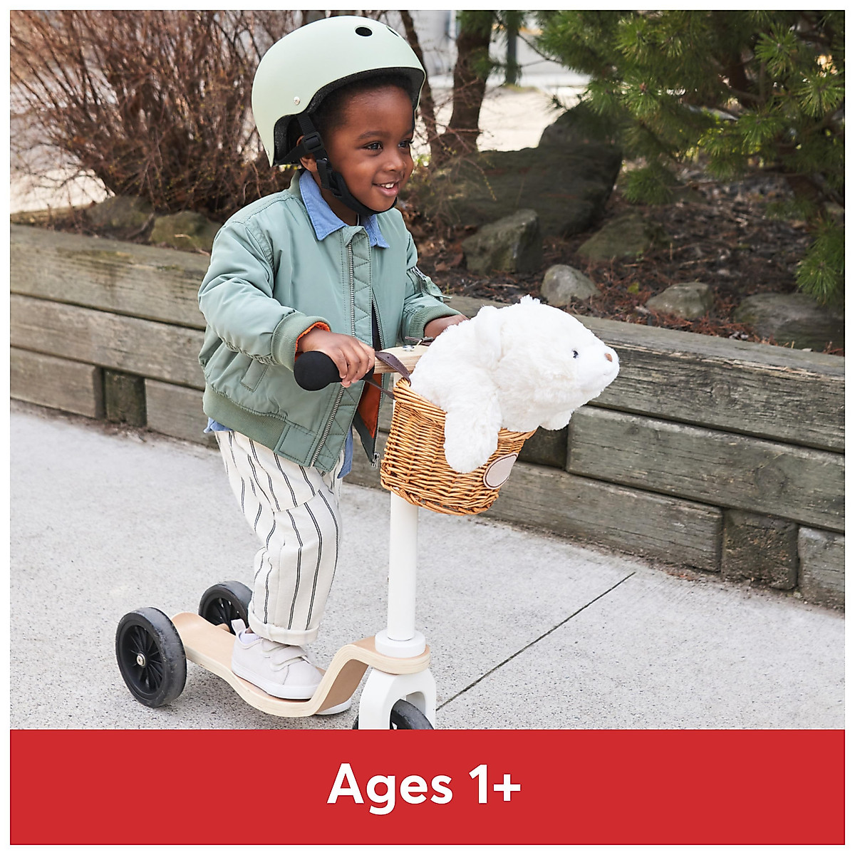 GUND Original Snuffles Teddy Bear, Premium Stuffed Animal for Ages 1 and Up, White, 10”