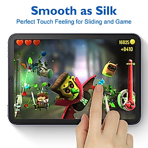 Mothca 2 Pack Matte Glass Screen Protector for iPad Mini 8.3” A17 Pro (2024) & Mini 6 (2021) with Alignment Frame, Anti-Glare & Anti-Fingerprint Tempered Glass Film for iPad Mini 7/6, Smooth as Silk