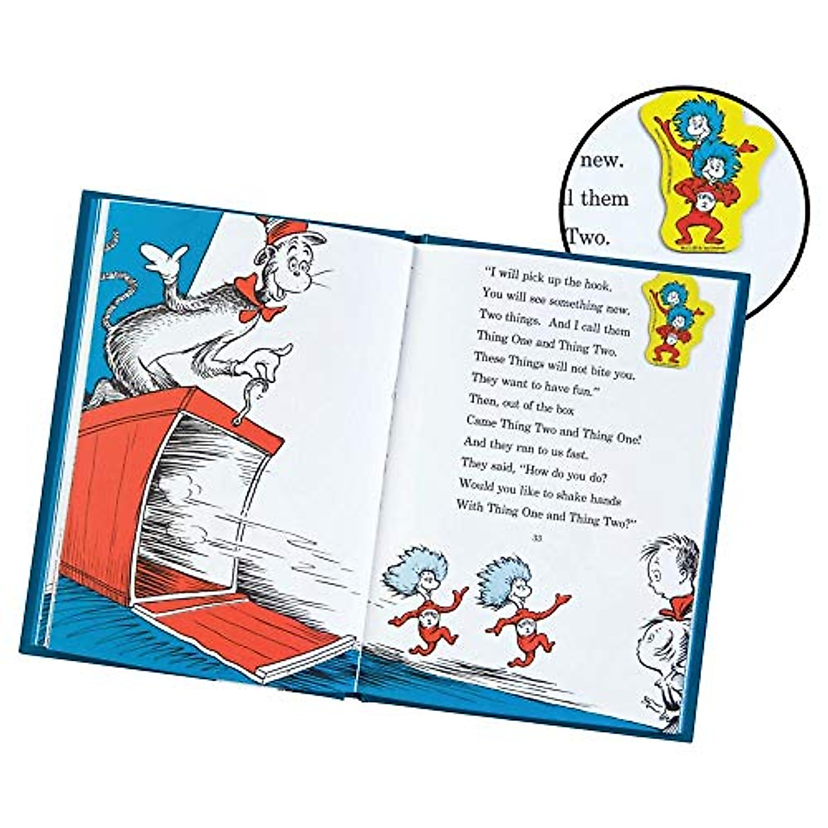 Raymond Geddes 68502 Dr Seuss Assorted Magnetic Bookmarks for Kids (Pack of 50)