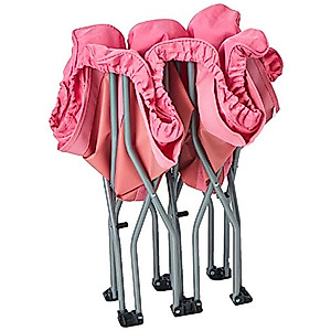 Regalo My Cot Pink Portable Folding Travel Bed with Travel Bag