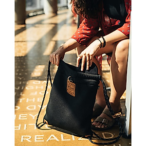 LOCTOTE Flak Sack Ⅱ - Anti Theft Backpack | Cut-Resistant Bag with Steel Locking Strap and Lock | Men’s and Women’s Travel Backpack | Safe Travel Bag | Anti-Theft Purse | RFID Blocking