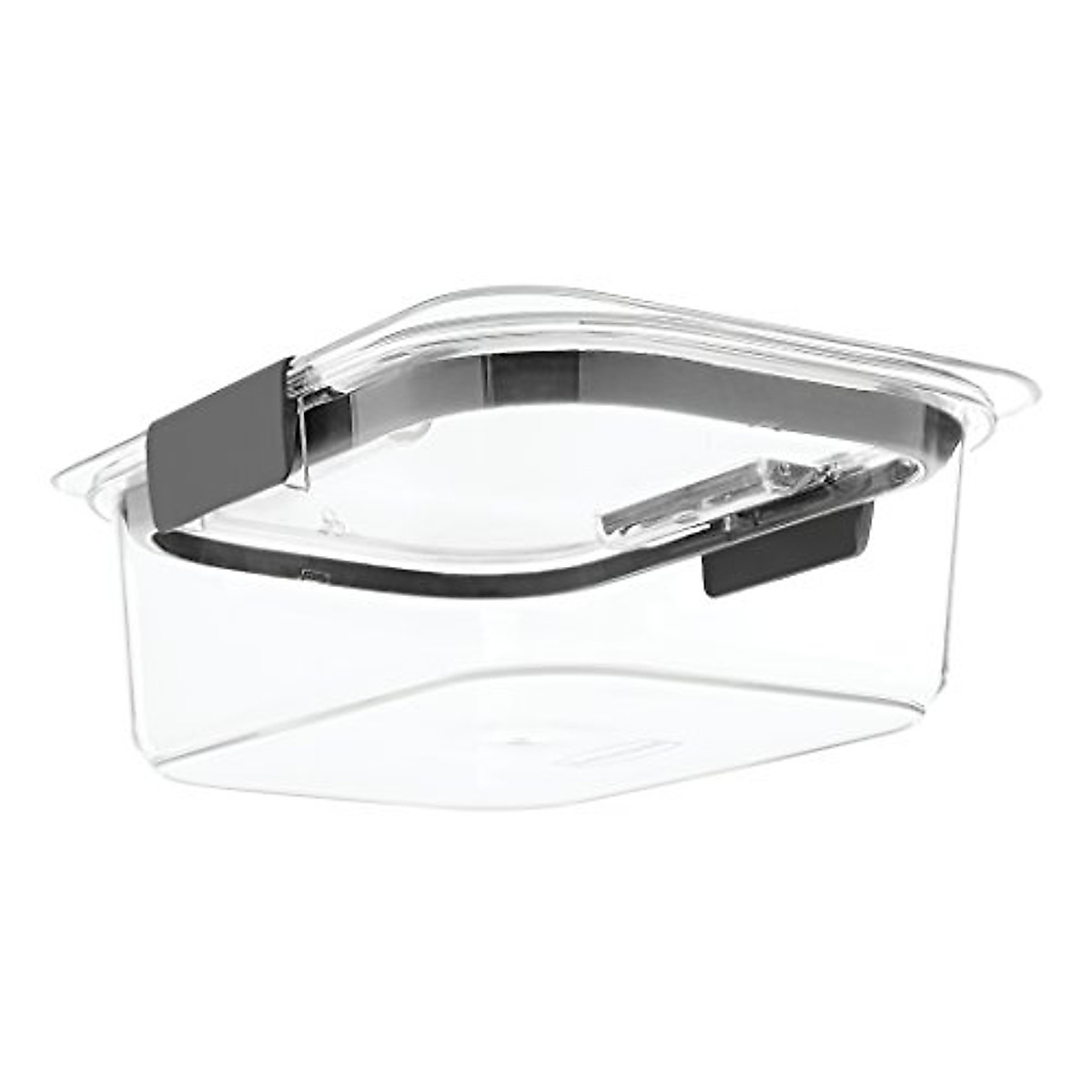 Rubbermaid Brilliance Food Storage Container, Medium, 3.2 Cup, Clear 1991156