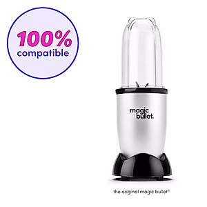 Magic Bullet Deluxe Upgrade Kit, Black, 12-Ounce Food Blender, Dishwasher Safe