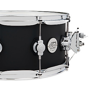DW Design Series Maple Snare Drum - 6x14, Black Satin