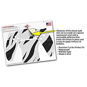 WraptorSkinz Skin Wrap compatible with Sony PS5 DualSense Controller Zebra Skin (CONTROLLER NOT INCLUDED)
