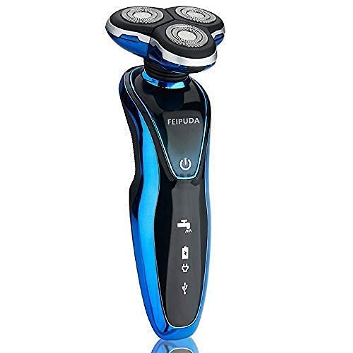 FEIPUDA Electric Razor for Men Rotary Shavers Electric Shaver Waterproof Sideburns Trimmer Nose Trimmer