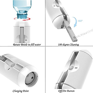 LUOOV Portable Bidet, Peri Bottle , Handheld Bidet,Portable Bidet for Toilet Rechargeable for Women, Babies, Elderly & Disabled - Perfect for Travel & Postpartum Care