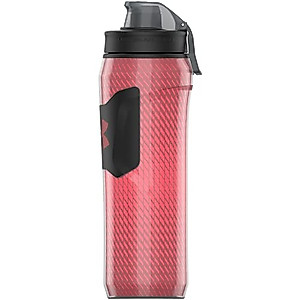 Under Armour UA 28oz Insulated Playmaker Squeeze Red Dash OSFA