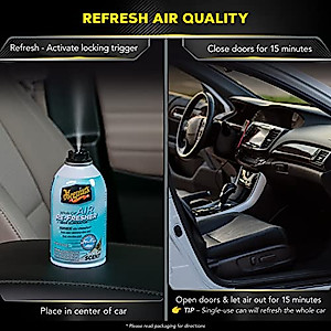 Meguiar's G16402 Whole Car Air Re-Fresher Odor Eliminator Mist, New Car Scent, 2 Fluid Ounces