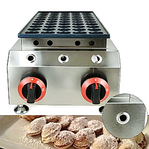 50 PCS Waffle Maker,Non-Stick Gas Bubble Waffle Maker,Commercial Mini Pancake Baker, Mini Cake Maker for Kids and Families (50 PCS)