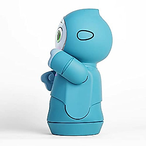 Moxie Robot, Conversational Learning Robot for Kids 5-10, GPT-Powered AI Technology, Increases Social Confidence, Articulating Arms & Emotion-Responsive Camera, Birthday Gift Boys and Girls