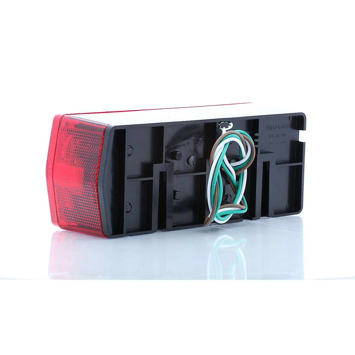 Optronics TLL36RK Red Rectangular Combination Tail Light Kit