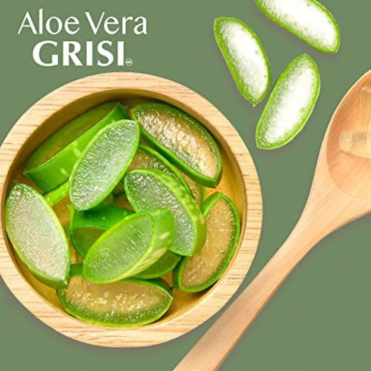 Grisi Aloe Vera Conditioner, Moisturizing Hair Product with Aloe Extract, Paraben-Free, 2-Pack for Soft and Shiny Hair, 13.5 FL Oz each