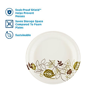 DIXIE UX9PATH Pathways Table Ware, 8 1/2 inch, Pattern