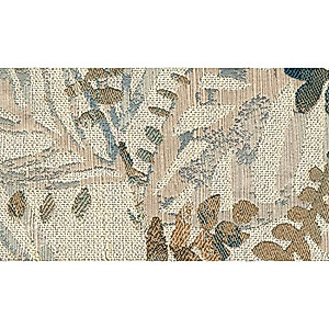 Signature Design by Ashley Alessio Modern Transitional Loveseat with Pillows, Beige