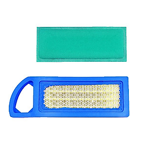 Quaprodur 697153 698083 Air Filter Kit Replacement for Briggs and Stratton 795115 698083 697014 697634 794422 Replacement for Craftsman LT1000 795115 794422 697014 GY20573