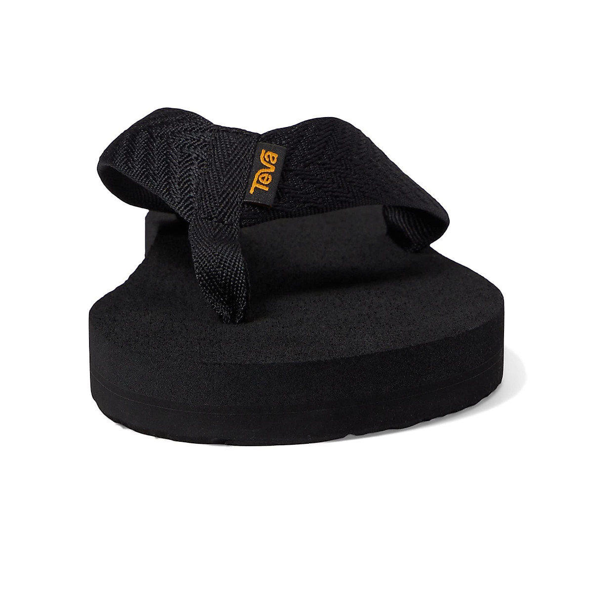 Teva womens Mush Ii-w flip flop sandals, Fronds Black, 9 US