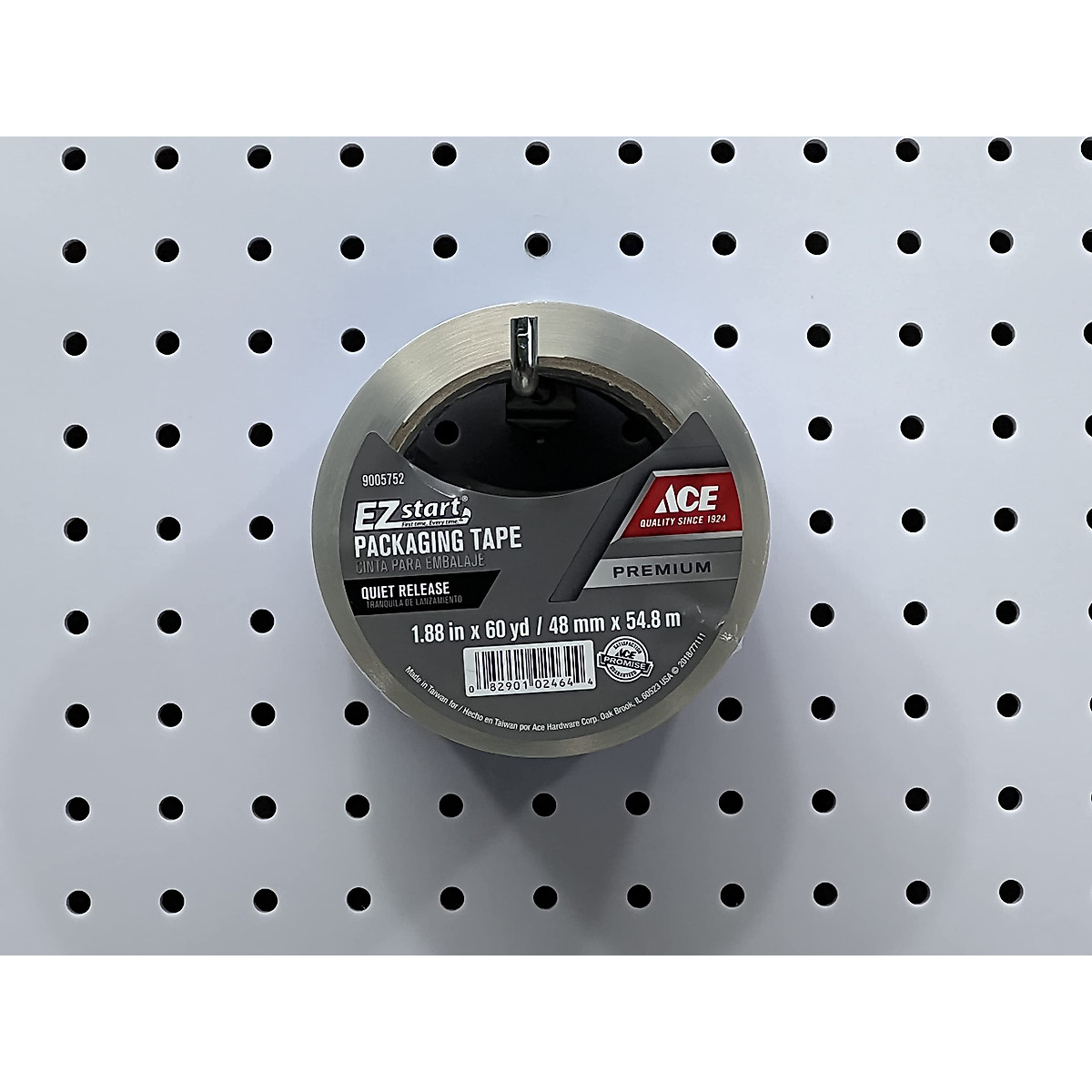 Triton Products 71619 DuraHook 6-Inch Single Rod 90 Degree Bend 1/4-Inch Diameter Zinc Plated Steel Pegboard Hook for DuraBoard or 1/8 Inch and 1/4 Inch Pegboard, 10-Pack