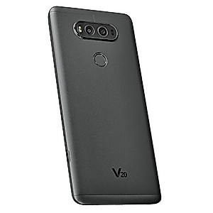 LG V20 H910a 64GB 5.7" IPS LCD Display Android Smartphone w/ Dual Rear Cameras (16MP+8MP) - Carrier Unlocked for all GSM Carriers Worldwide (Titan Gray)