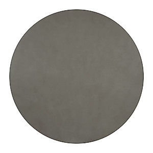 Brabrety 5-Piece Round Dining Table and Chair Set with Special-Shaped Legs and an Exquisitely Designed Hollow Chair Back for Dining,Living Room (Gray@+)