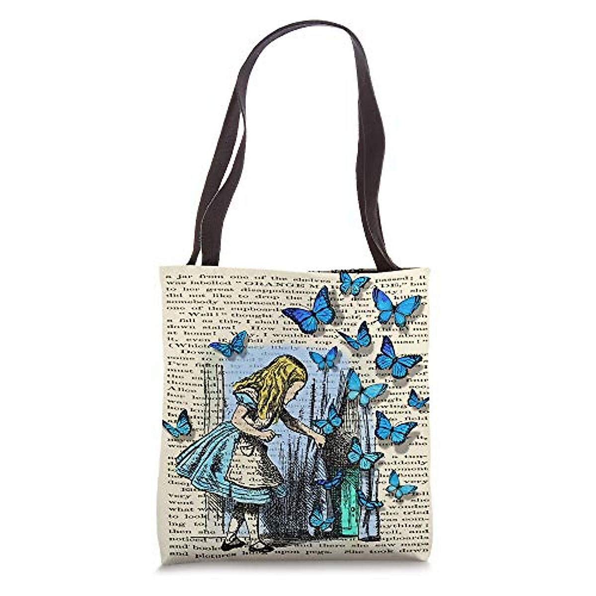 The Key To Wonderland - Alice in Wonderland Tote Bag
