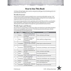 180 Days: Social Studies, Civics for 3rd Grade Practice Workbook for Classroom and Home, Cool and Fun Practice Created by Teachers (180 Days of Practice)