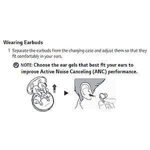 LG TONE Free FP8 - Enhanced Active Noise Cancelling True Wireless Bluetooth Earbuds with Meridian Sound, UVnano Kills 99.9% of Bacteria on Speaker Mesh*, Wireless Charging Case, 3 Mics