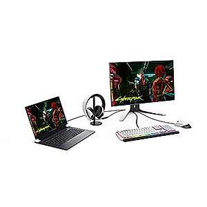 Alienware X15 R1 VR Ready Gaming Laptop - 15.6 inch 360Hz FHD 1080p Display, NVIDIA GeForce RTX 3070, Intel Core i7-11800H (11th Gen), 16GB DDR4 RAM, 1TB SSD, Wi-Fi 6, Windows 11 Home - Lunar Light