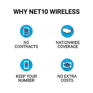 Net10 Samsung Galaxy J7 Crown 4G LTE Prepaid Smartphone (Locked) - Black - 16GB - Sim Card Included - CDMA