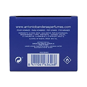 Blue Seduction by Antonio Banderas Eau De Toilette Spray 3.4 oz for Men